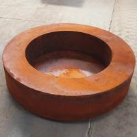 China Distinctive Corten Steel Rusty Metal 2mm Thickness Heater Corten Steel Fire Pit For Outdoor Fire Pit Bowl for sale