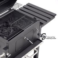 China 115cmx46cm Black Portable Outdoor Cooking Grills For Barbecue Stove for sale