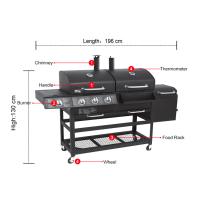 China Gas Propane Grill Stove Outdoor Cooking Grills Multi Functional for sale