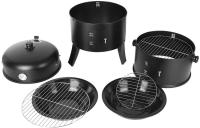China Backyard Weathering Steel Outdoor Grill Charcoal Fueled Customizable for sale