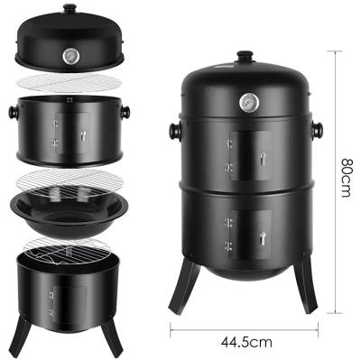 China Backyard Weathering Steel Outdoor Grill Charcoal Fueled Customizable for sale