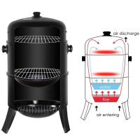 China Modern Corten Steel Rusty Camping Barbecue Grill Wood Burning Outdoor Cooking for sale