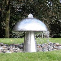 China H250cm Sphere Garden Mirror Sculpture Metal Modern Sculpture Outdoor for sale