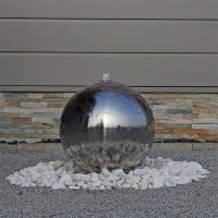 China H245cm Hollow Sphere Stainless Steel Sculpture For Outdoor Decoration for sale
