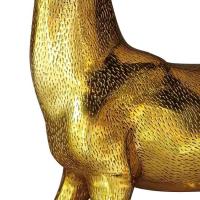 China Gnee Garden 8mm Thick Bronze Deer Statues Garden Decoration With Fine Details for sale