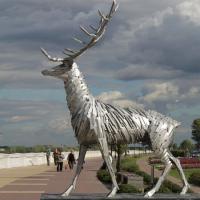 China OEM Welcome Outdoor Metal Sculpture Antique Imitation Fashionable for sale