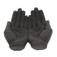 China 5.5 Inch Creative Antique Black Cast Iron Hand Sculpture Set For Home Decorations for sale
