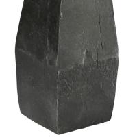 China Abstract Nordic Outdoor Metal Sculpture Black Iron Sculpture 6 Inch Height for sale