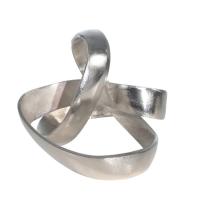 China Abstract Geometric Shape Outdoor Metal Sculpture Decorative Knot Sculpture for sale