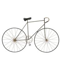 China 59 Inch Iron Metal Wall Art Decor Metal Bicycle Wall Art For Living Room for sale