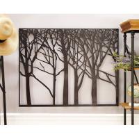 China 29x38 Inch Tree Of Life Artwork Metal Laser Cut For Garden for sale