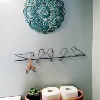 China ISO14001 Metal Wall Art Decor Birds On A Wire Metal Wall Art 5 Inch for sale