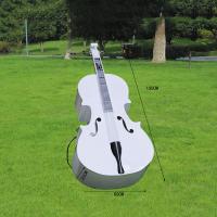 China Iron Cello Musical Instrument Sculpture for Outdoor Garden Lawn Ornaments for sale