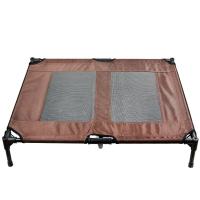 China 24in Cooling Elevated Canopy Dog Bed SGS Travel Dog Bed Camping for sale