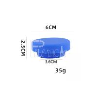China Reusable 5 Gallon Water Silicone Caps Top No Splash Lid Cover For Bottle for sale