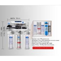 China Home Use Reverse Osmosis Water Filter 10/20 Inch 5 Stage Homestyle RO Machine for sale