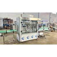 China Automatic Liquid Water Juice Filling Machine Plastic Jar Bottle Multi Head for sale