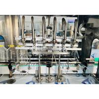 China Automatic Liquid Water Juice Filling Machine Plastic Jar Bottle Multi Head for sale