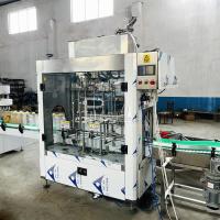 China Automatic Liquid Water Juice Filling Machine Plastic Jar Bottle Multi Head for sale