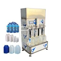 China Semi Automatic Linear Liquid Bottles Filling Machine Mineral Water Essential Oil for sale