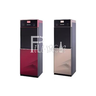 China Vertical 5 Gallon Bottle Water Dispenser with 90W Compressor Cooling and 420W Heating for Hot/Cold Water for sale