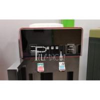 China Vertical 5 Gallon Bottle Water Dispenser with 90W Compressor Cooling and 420W Heating for Hot/Cold Water for sale