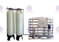 China 3000LPH Drinkable Reverse Osmosis Water Treatment System with FRP Filter Tanks and 380V High Pressure Pump for sale