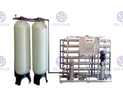 China 3000LPH Drinkable Reverse Osmosis Water Treatment System with FRP Filter Tanks and 380V High Pressure Pump for sale