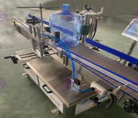 China Automatic  1200BPH 5 Gallon Bottle Labeller PLC Control Customized for sale