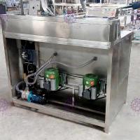China 5 Gallon Barrel Semi Auto Decapper Brush Washer Machine  With Double Station for sale