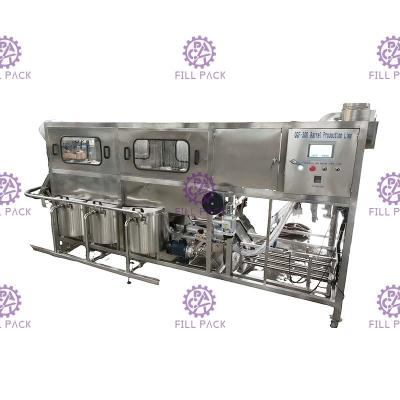 China 300BPH Automatic Plastic Bottle 3 Gallon 18.9L Bottled Water Filling Capping Machine for sale
