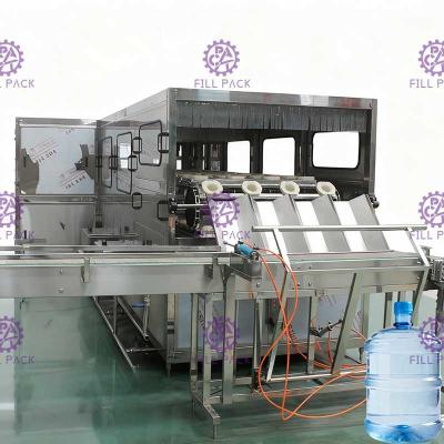 China Pure Water 5 Gallon Bottle Barrel Filling Machine 600BPH / 900BPH Water Production Line for sale