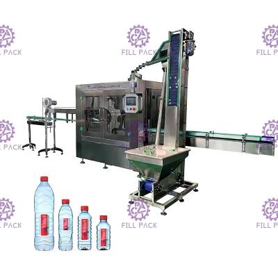 China Automatic PET Plastic Mineral Water Bottling Line CGF12-12-4 | 3000-4000 BPH Capacity | 150-320mm Bottle Height for sale