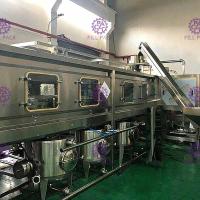 China 1200BPH Complete 5 Gallon/20L Mineral Water Bottling Production Line with 9 Filling Heads and PLC Control for sale