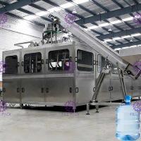 China QGF-2000 5 Gallon Water Filling Machine with 2000 BPH Capacity and PLC Control System for sale