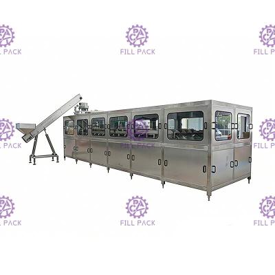 China SUS 304 Stainless Steel 1000BPH Mineral Water Bottling Machine for 10L-20L Gallon Filling Line for sale
