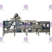 China QGF-200 Automatic Gallon Water Filling Machine with 200 BPH Capacity and 380V Power for 5-Gallon Bottles for sale