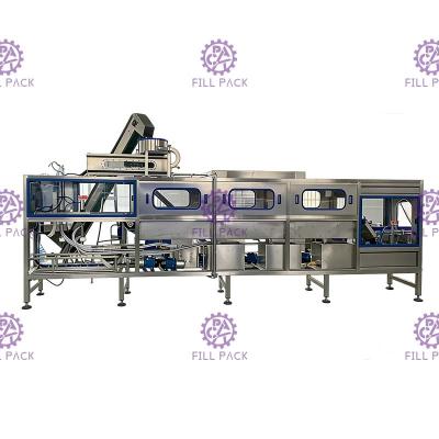 China 200BPH Automatic 18.9L 5 Gallon Pure Water Bottling Machine with 3100×570×1450mm Dimensions for sale