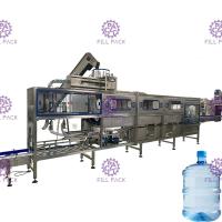 China 200BPH 5 Gallon Filling Machine with De-Capper Washer - 3400mm Monoblock System for Water and Beverage Production for sale