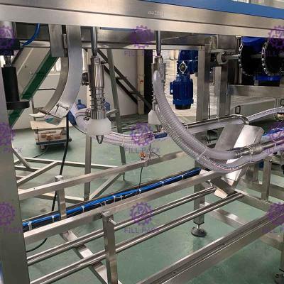 China 200BPH 3/5 Gallon 20L Bottle Washing Filling Capping Machine with SUS304 Construction for sale