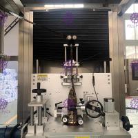 China Gallon Bottle Neck Sleeve Labeling Machine 50-90mm Diameter 100-350 Bottles/Min Capacity for sale