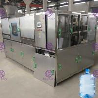 China 300BPH 3 Gallon Bottling Line with Double Bottle Holders - 3400×1000×1750mm Stainless Steel Filling Machine for sale