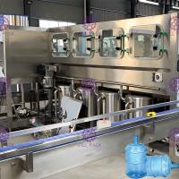 China Nanfang 300 BPH 5 Gallon Bottle Water Filling Machine with 3400mm Length and 5.3KW Power for sale
