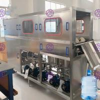 China 3-in-1 Monoblock 20L Water Jar Filling Machine with 5.3KW Power and 3400mm Length for sale