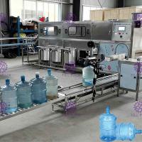 China Nanfang 300 BPH 5 Gallon Bottle Water Filling Machine with 3400mm Length and 5.3KW Power for sale