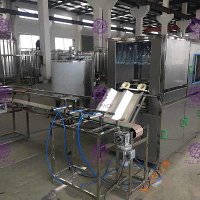 China 300 BPH Barrel Bottling Machine with PLC Control | 3400×1000×1750mm Stainless Steel Water Plant for sale