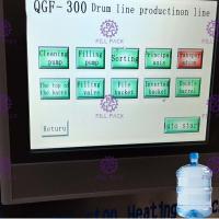 China 100-1200BPH Automatic PLC Control 5 Gallon Water Filling Machine with Stainless Steel Construction 3400×1000×1750mm for sale