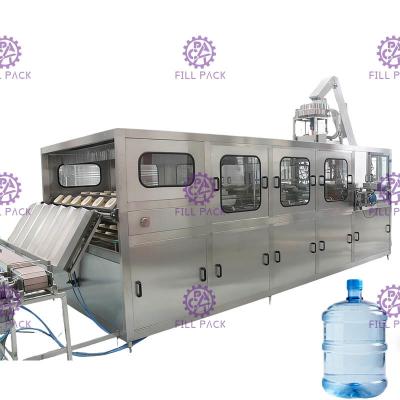 China 3 In 1 Monoblock Mineral Water Rinsing Filling Capping Machine 900BPH 10L Plastic Bottle for sale