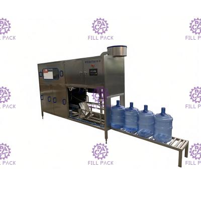 China 120BPH 5 Gallon Bottled Water Filling Machine with 1.38KW Power and 3400×780×1950mm Dimensions for sale