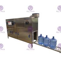 China One Road 120 BPH 5 Gallon Water Filling Machine with SUS304 Construction and 3400×780×1950mm Dimensions for sale